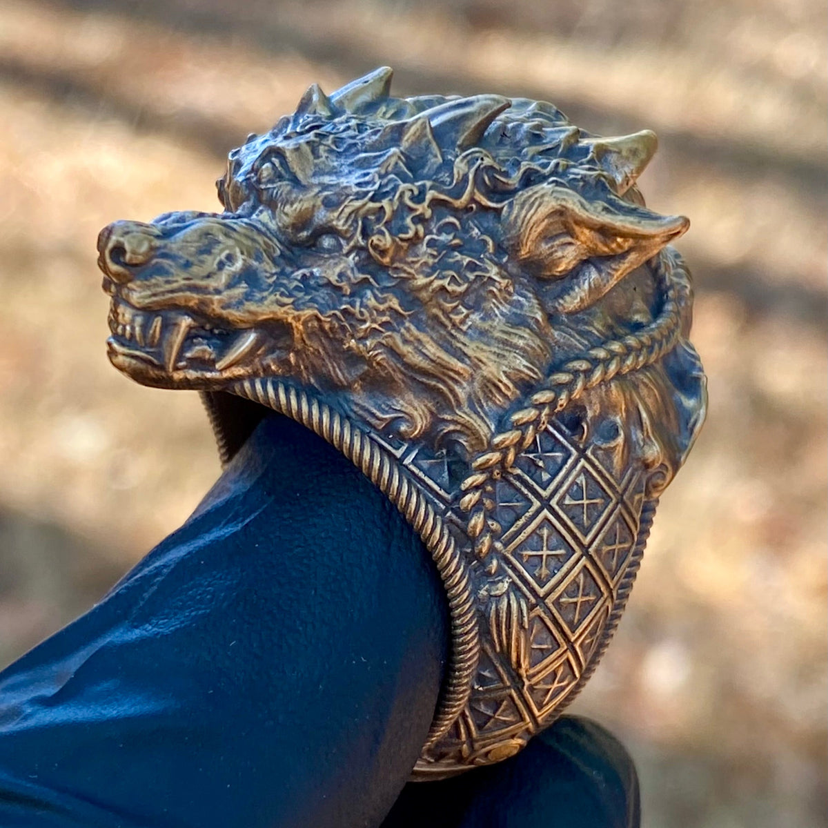 Brass Wolf Shaman Mega – Geoff Thomas Designs