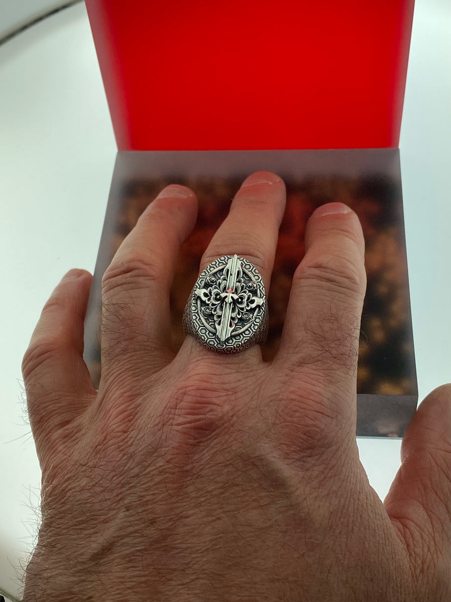 Gothic Rose Sterling Silver – Geoff Thomas Designs