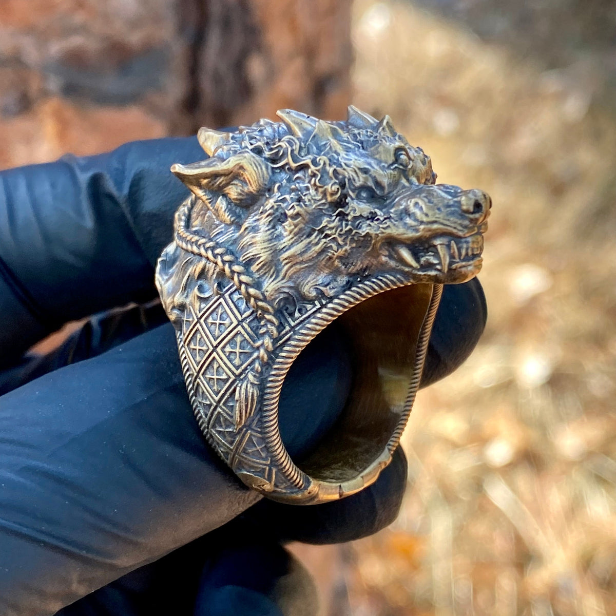 Brass Wolf Shaman Mega – Geoff Thomas Designs