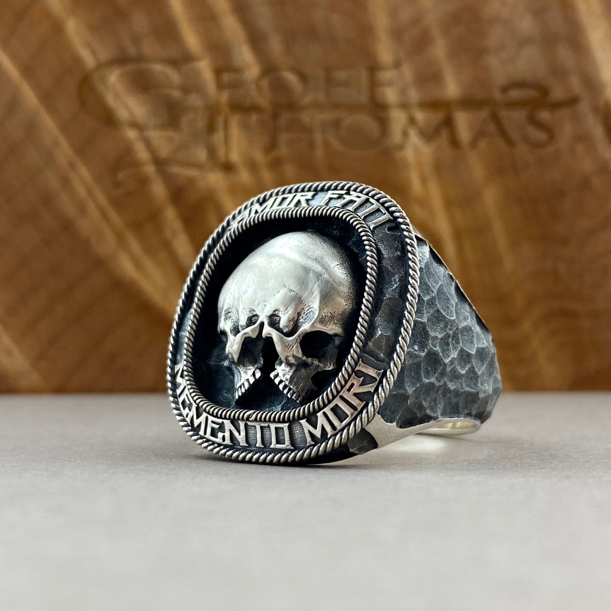 Amor Fati Stoic Ring – Geoff Thomas Designs