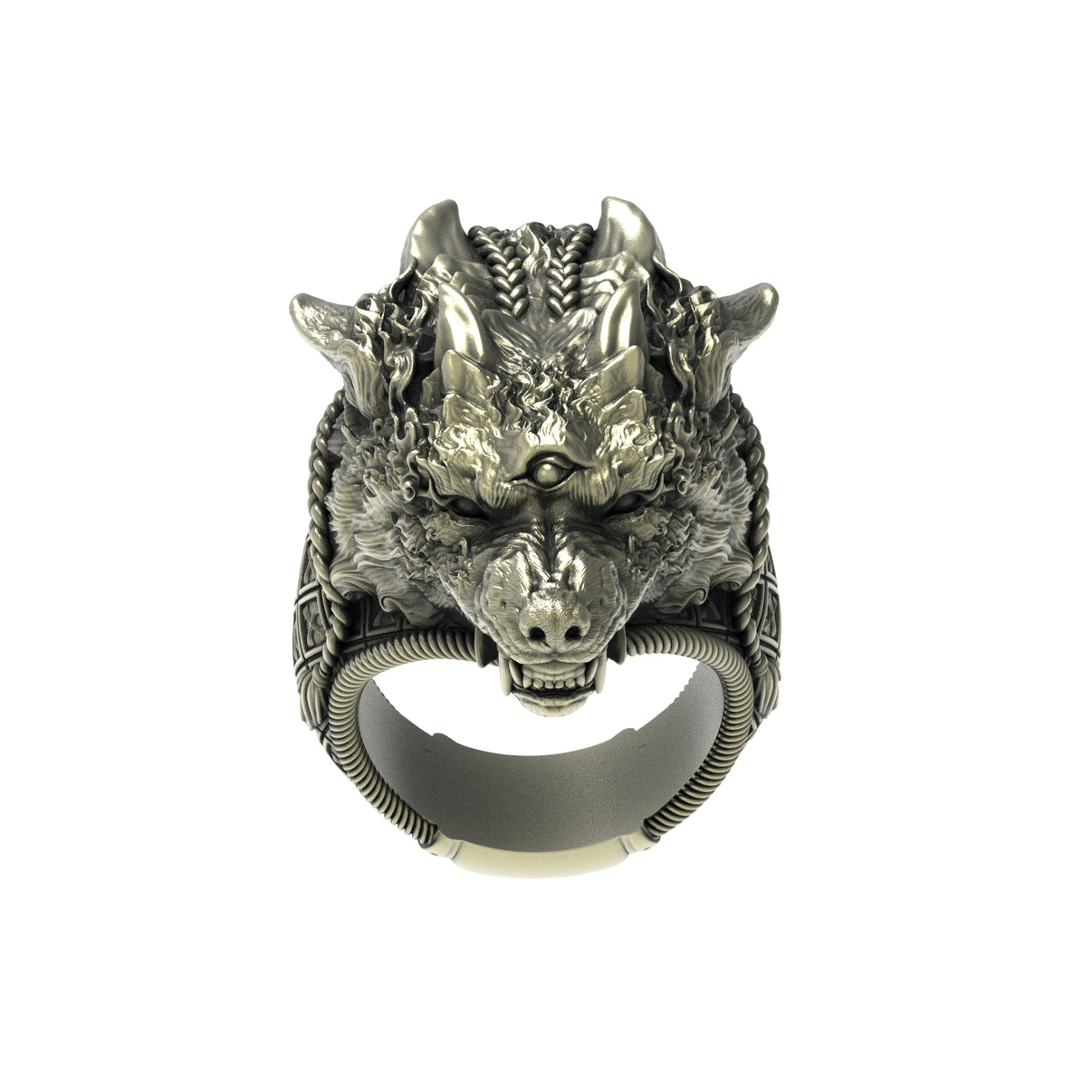 Brass Wolf Shaman Mega – Geoff Thomas Designs