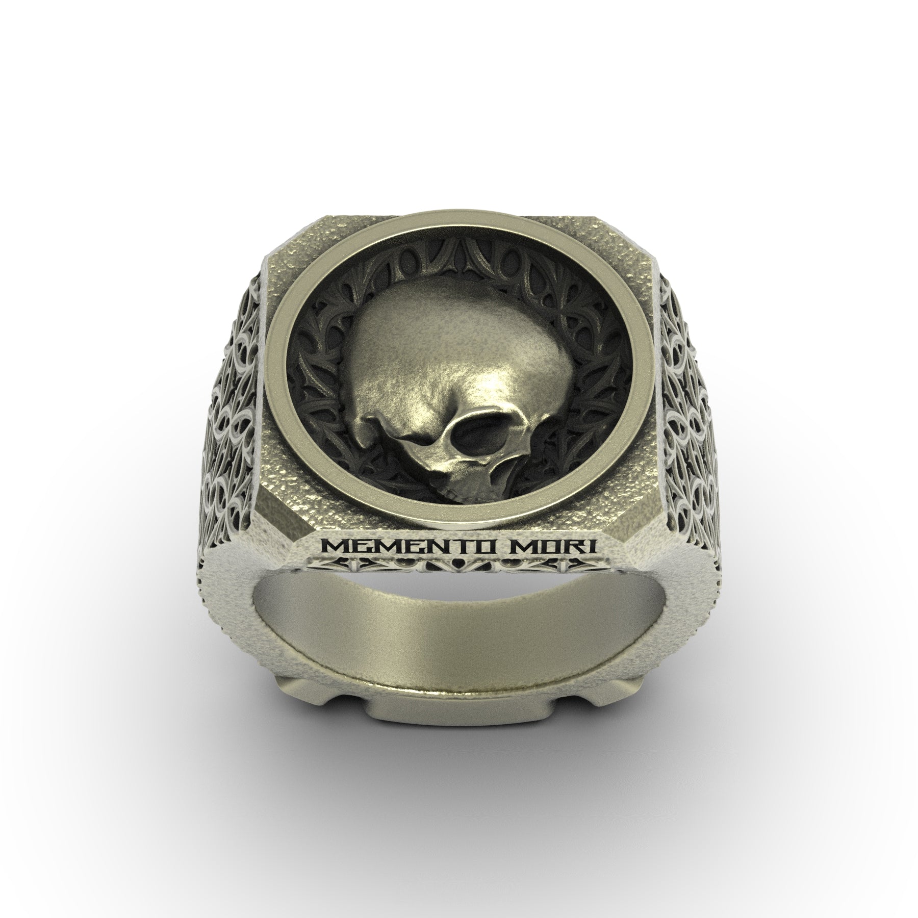 Brass Stoic Signet Ring – Geoff Thomas Designs